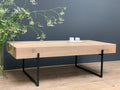 Solid Oak Beam Coffee Table – Willen Rose